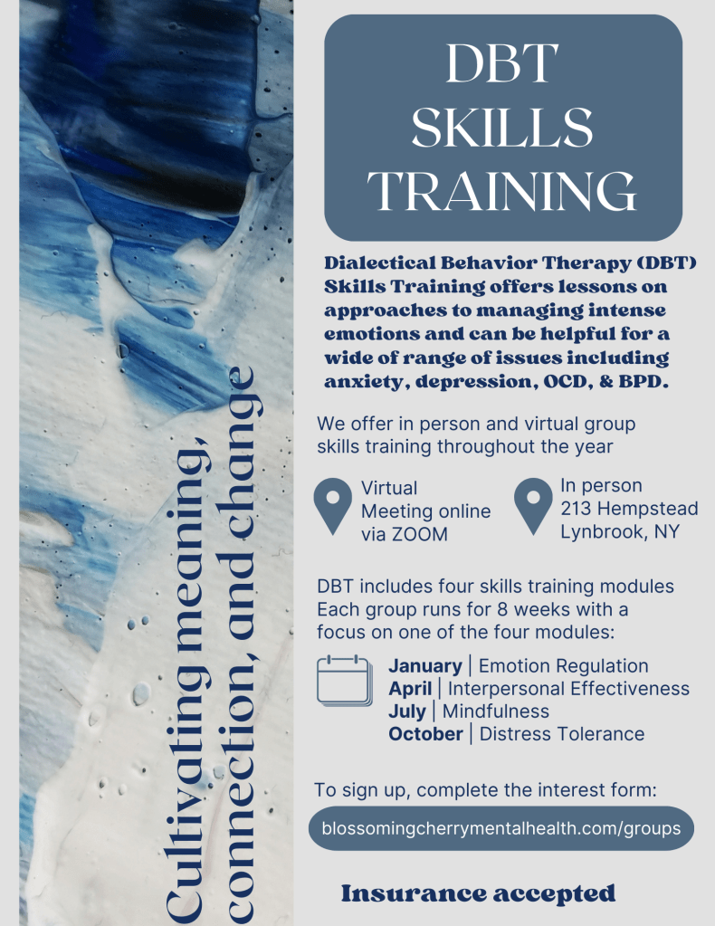 Groups – Blossoming Cherry Mental Health Counseling Services P.C.